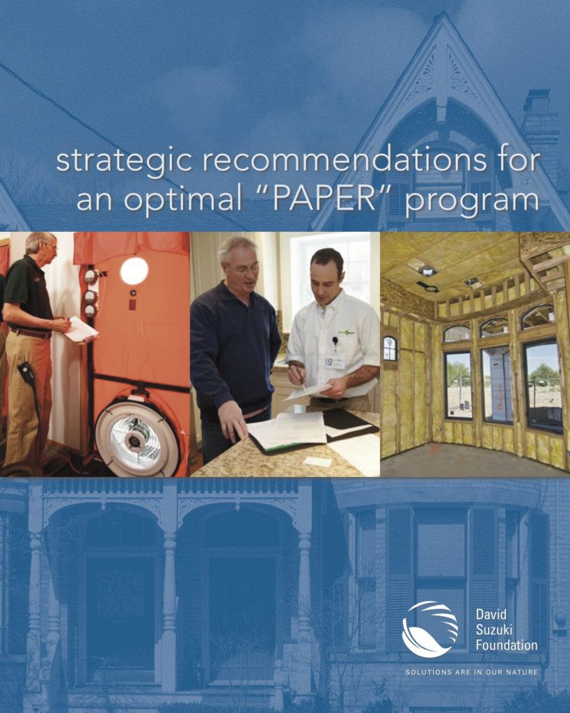 Strategic Recommendations for an Optimal "Paper" Program - David Suzuki ...