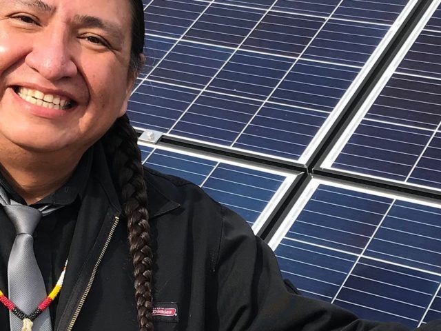 Thank you for getting charged up with renewables like Louis Bull Tribe ...