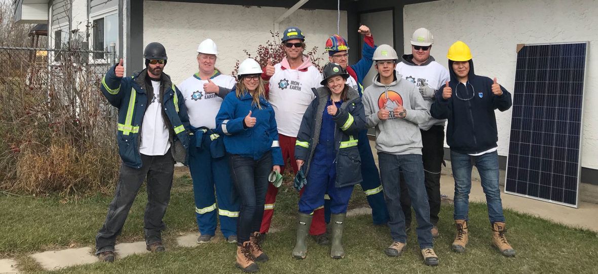 Oil and gas workers go solar with Louis Bull Tribe - David Suzuki ...