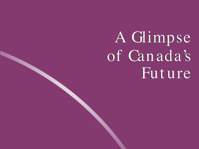A Glimpse of Canada's Future - David Suzuki Foundation