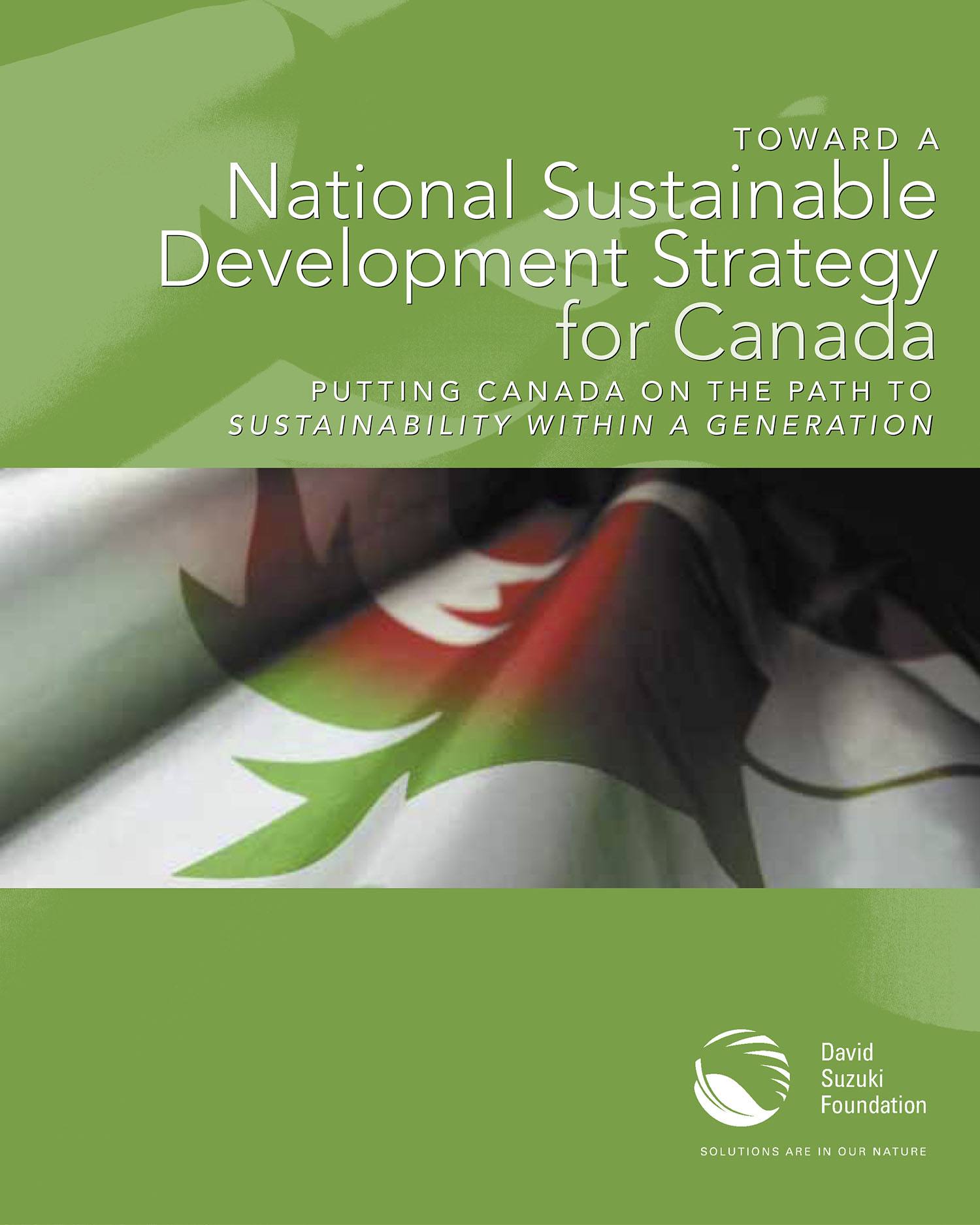 Toward a National Sustainable Development Strategy for Canada: Putting ...