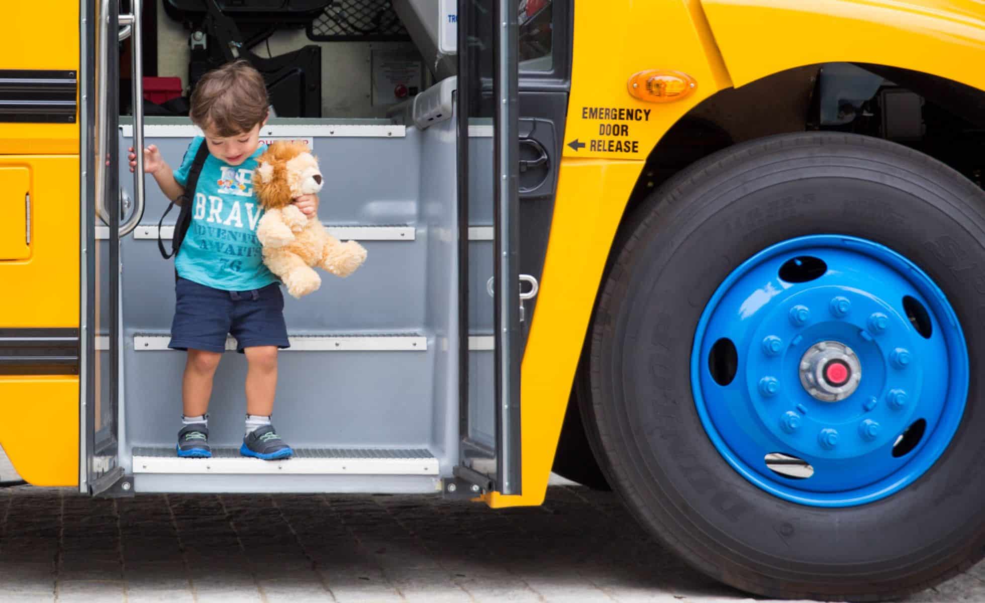 Electric school buses: For the health of children and the planet