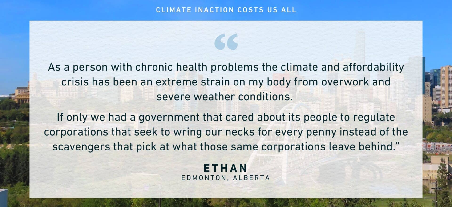 Ignoring climate change is just too expensive - David Suzuki Foundation