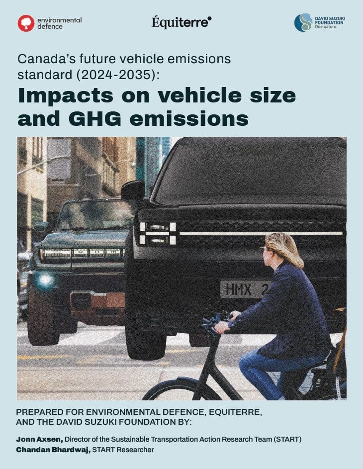 Canada’s Future Vehicle Emissions Standard (2024-35): Impacts on ...